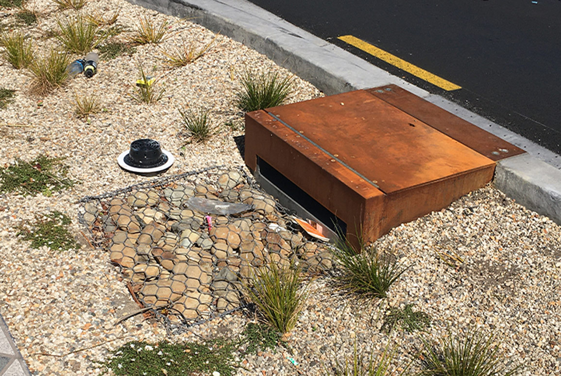 Bio-Filtration Garden Forebay Catchpit | Boffa Miskell