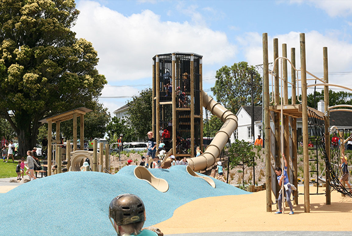 Playground Planet - Waterview Playground | Boffa Miskell